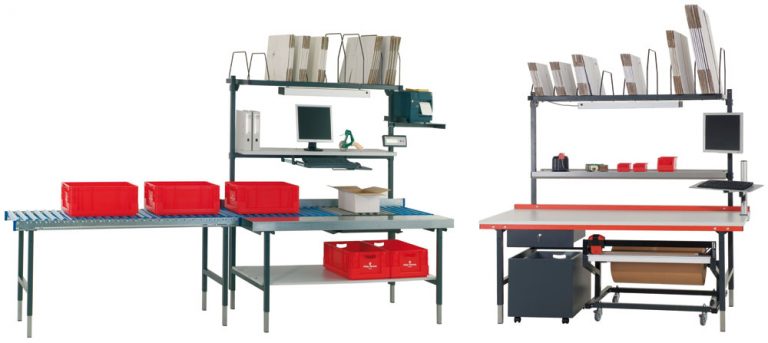 Workstation systems – optimization of work flows and packaging processes