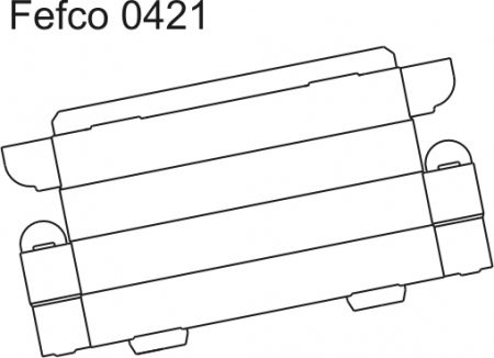 Slotting type boxes, die-cut and transport packaging to FEFCO 0200