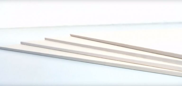 Finnish wood pulp board for model making, 575 g/m2 to 2300 g/m2