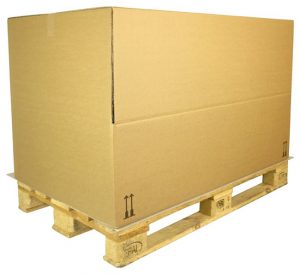 Triple wall corrugated cardboard packaging in different dimensions and ...