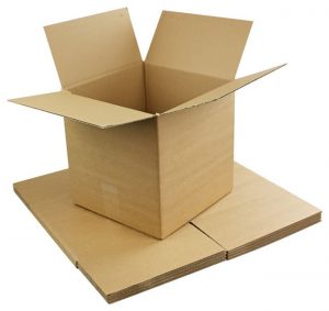 Double wall corrugated cardboard packaging in different dimensions and ...