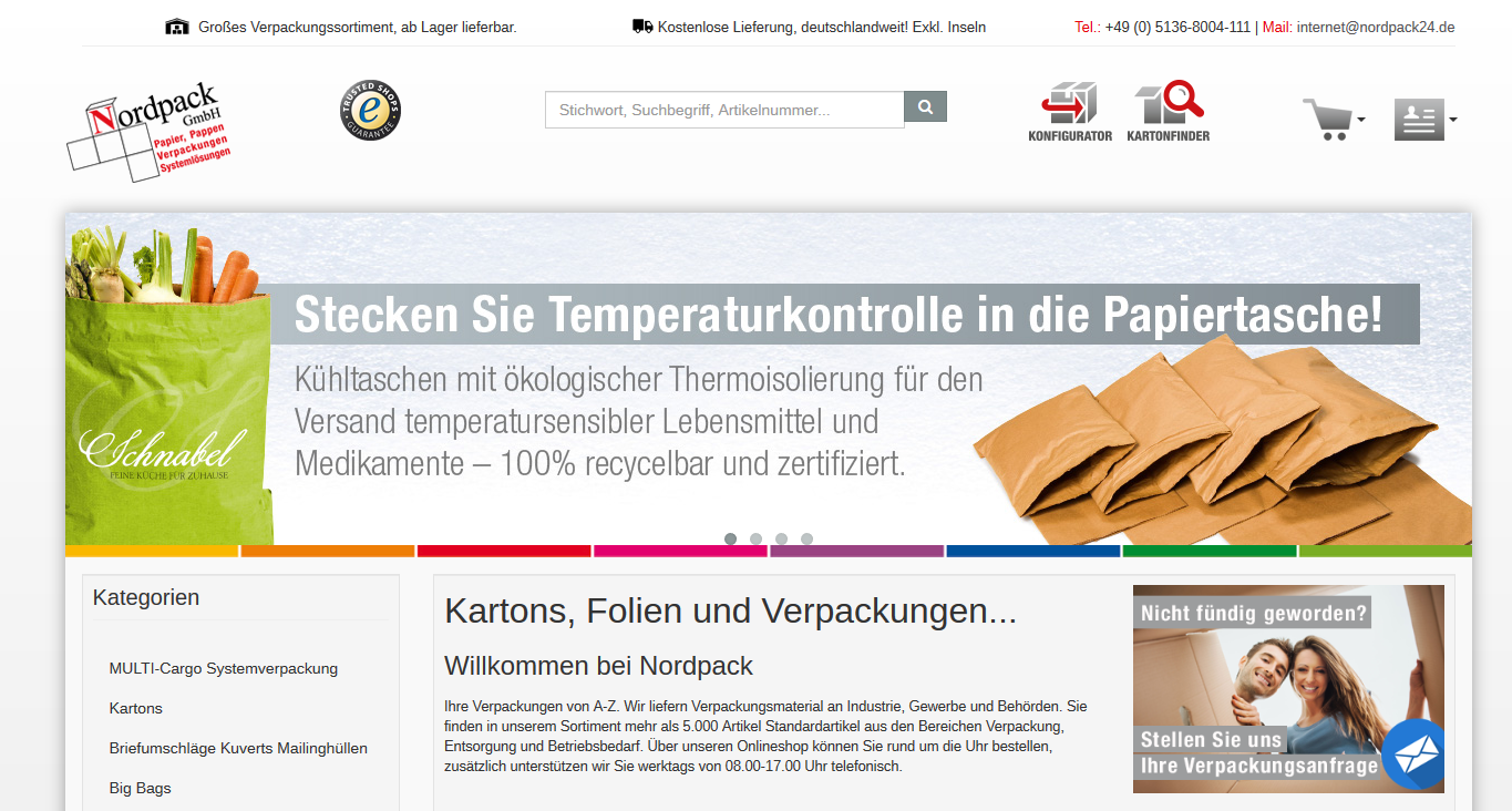 Nordpack-Shop - Nordpack GmbH EN